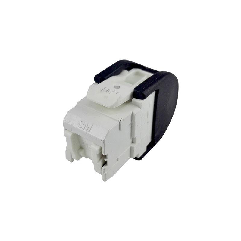 3M Volition Cat6 8-Way Female Tool-less IO Information Outlet RJ45 Con